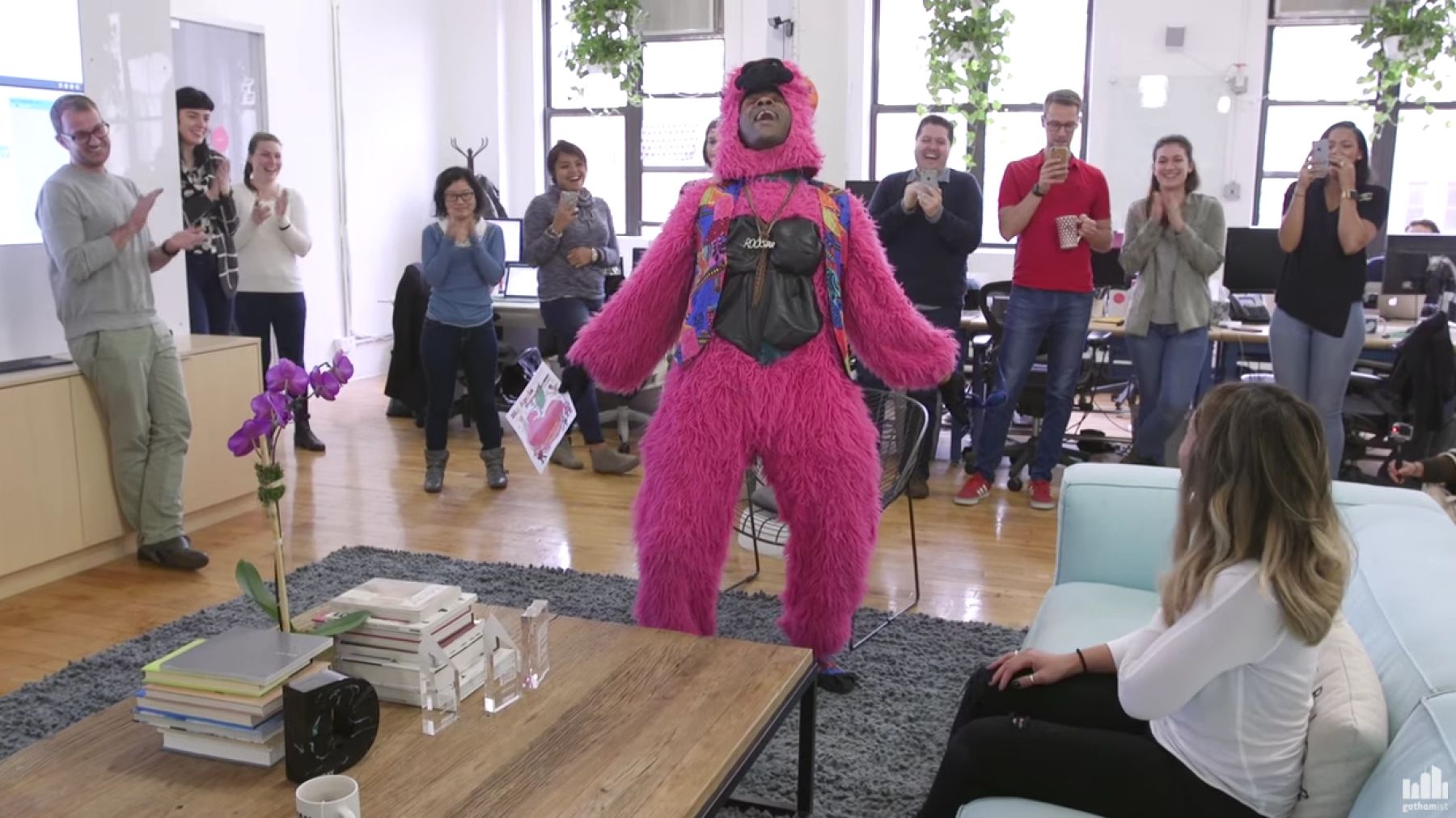 Some of our singing telegrams characters